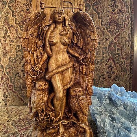 Gaia Statue Aus Der Griechischen Mythologie