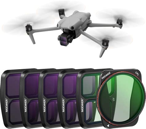 Amazon NEEWER ND CPL UV Filter Set Compatible With DJI Air 3 6