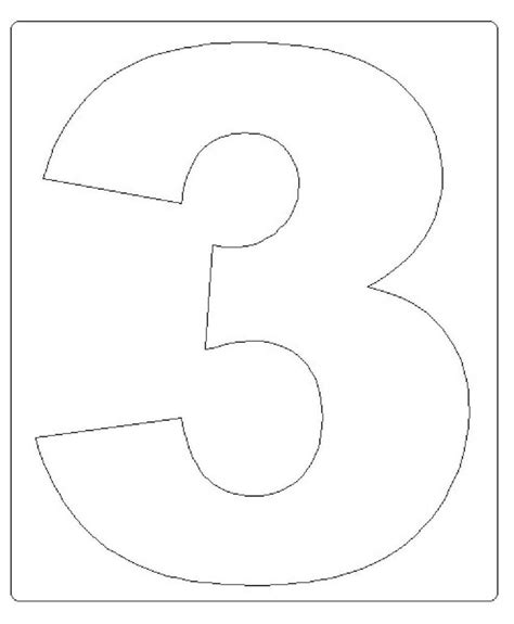 Moldes De Numeros Grandes Del 1 Al 10 Para Imprimir Infoupdate Org