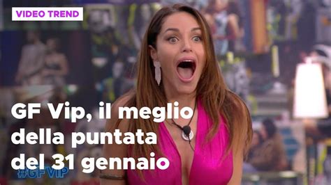 Grande Fratello Vip il meglio della puntata di lunedì 31 gennaio