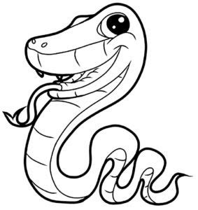 50 Desenhos De Cobra Para Colorir Pop Lembrancinhas