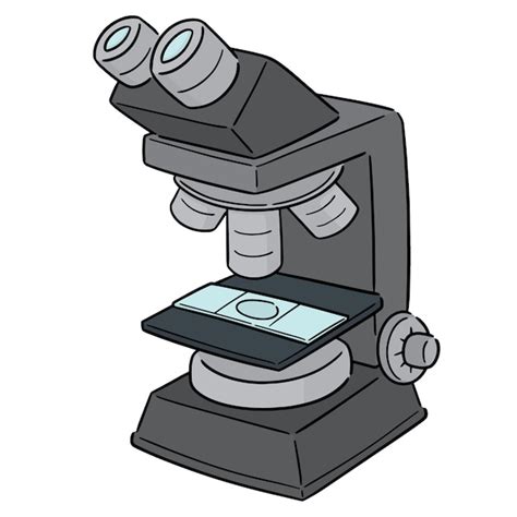 Vector De Microscopio Vector Premium