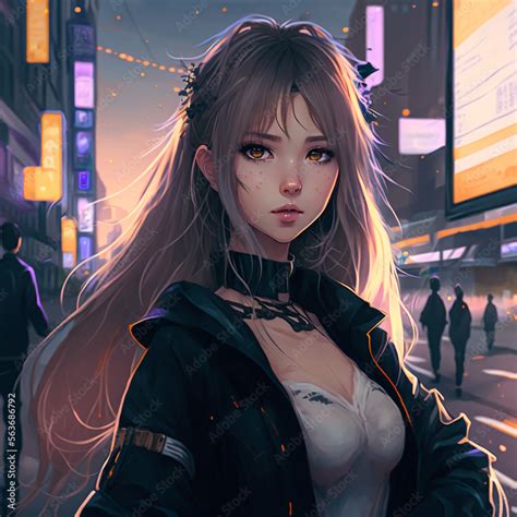 Anime Girl Digital Artist