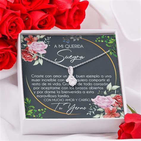 Suegra Gift Regalo Para Mi Suegra Spanish Mother In Law Gift Etsy