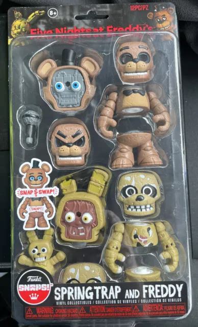 Five Nights At Freddys Snaps Springtrap Freddy Figure Fnaf Spring