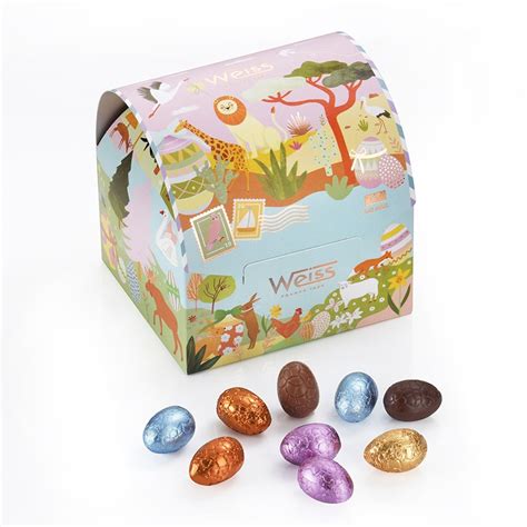 Coffret chocolat de Pâques Le kit chocolaté pour la chasse aux œufs