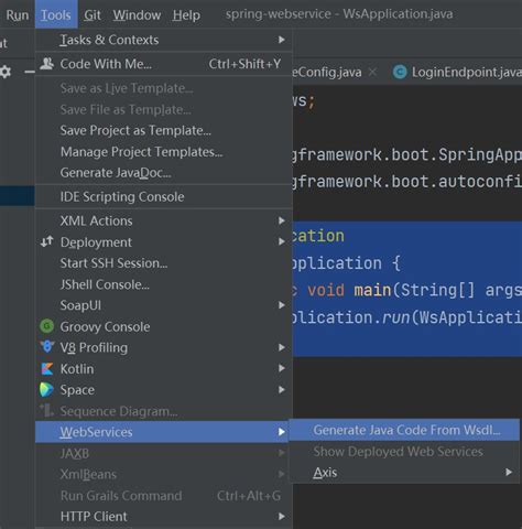 spring webservice 使用spring boot spring ws 实现webservice服务发布