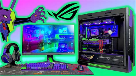 Rog X Evangelion Unit Shinji Themed Pc Build