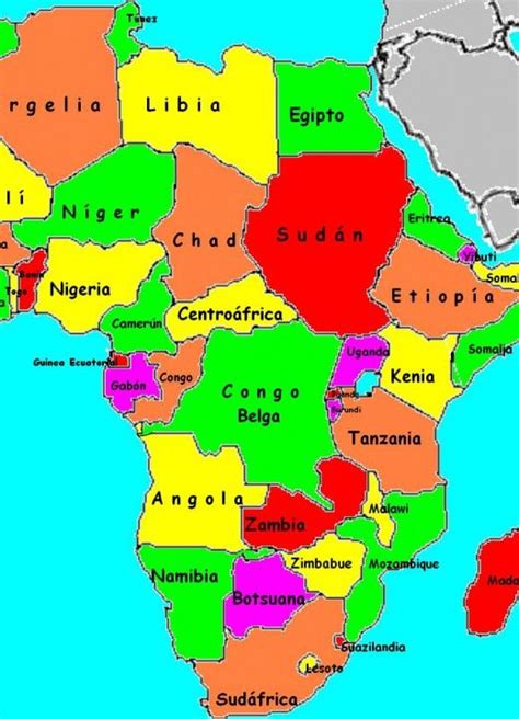 Ver El Mapa De Frica Africa Mapa Bingo De Letras Frica