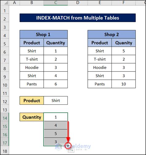 INDEX MATCH With Multiple Matches In Excel 6 Examples
