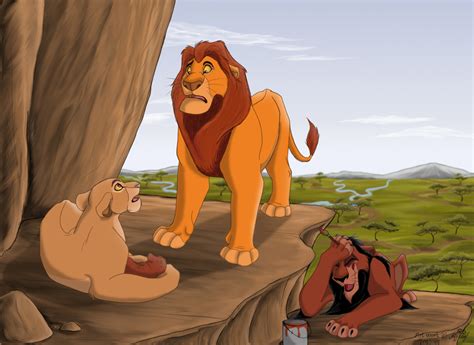 Simba Mufasa Sarabi Zazu Scar The Lion King Transparent Background Png