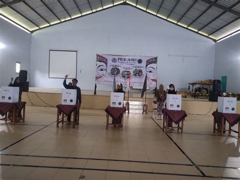 Pemilihan Ketua OSIS SMA N 1 Karangmojo Periode 2022 2023 SMA NEGERI