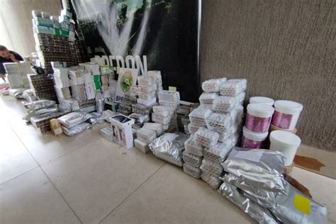 BPFron apreende carga milionária de anabolizantes e outros produtos em