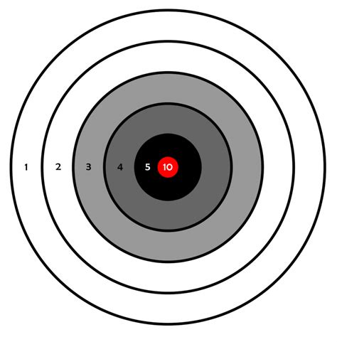 Human Printable Shooting Targets