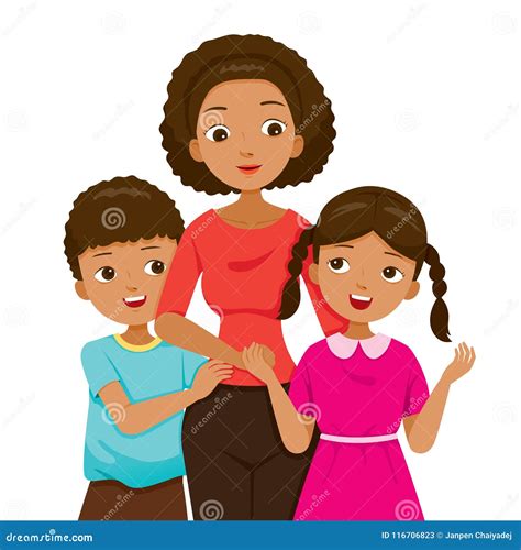 Familia Imagenes De Mama Hijo E Hija Kanariyareon