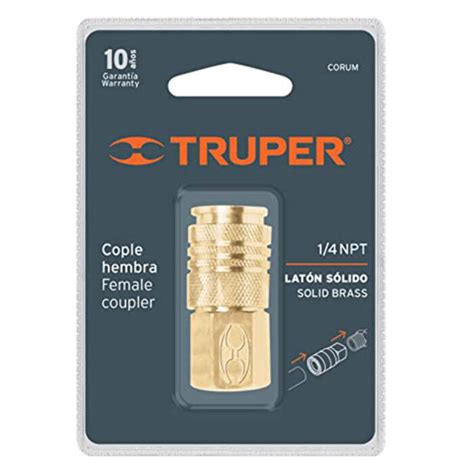 Conector Rápido de Acero de 1 4 NPT Tipo F Línea Económica