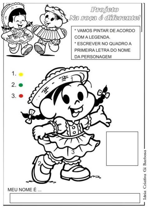 Apostila Na Roça é diferente Festas Juninas Ideia Criativa