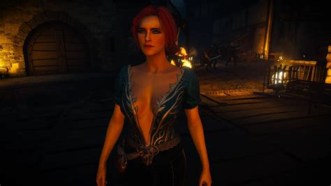 Triss Dlc Outfit Remodeled At The Witcher Nexus Mods And Community