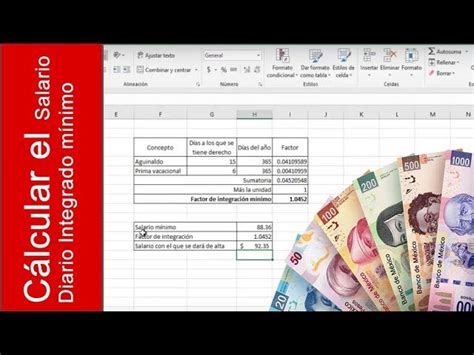 Calculo De Salario Diario Integrado En Excel Company Salaries 2024