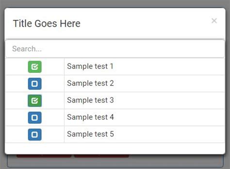 Anything Modal Picker Plugin For Bootstrap Modal Picker Free JQuery