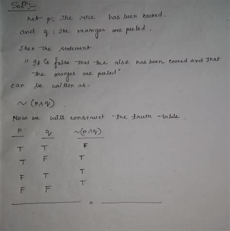 [solved] write the compound statement in symbolic form and construct a truth course hero