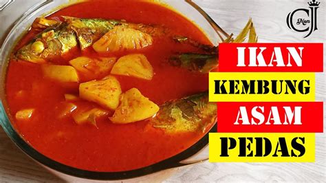 Ikan Kembung Asam Pedas Dengan Nanas Simpel Dan Enak Ala CJ Mom YouTube