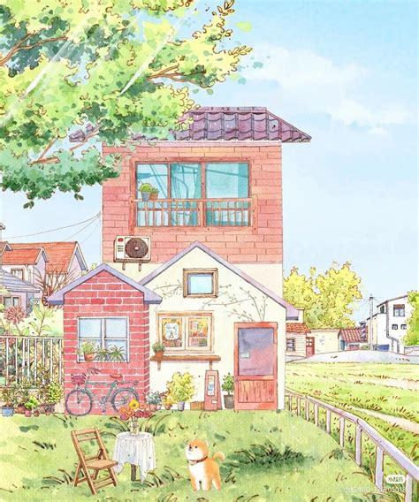 Cottage Drawing Cottage Art Building Illustration House Illustration