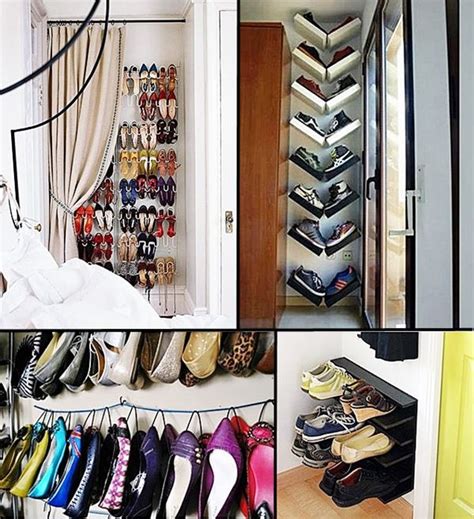45 ideias para organizar e guardar seus sapatos Simples Decoração
