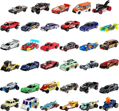 Hot Wheels 36 Pack Set Of 1 64 Scale Toy Cars Trucks Styles May Vary
