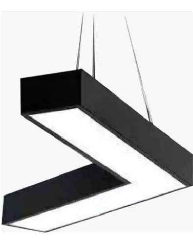 Lampara Colgante Led En L De W Luz Blanca Ledon Mercadolibre