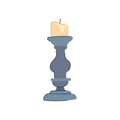 Candelabrum Candlestick Holder Cartoon Vector Illustration 26826280