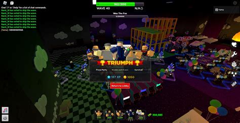 Solo The Pizza Party R TDS Roblox
