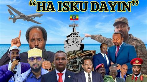 Deg Deg Itoobiya S Land Oo Codsaday In Somalia Cunaqabatayn La Saaro