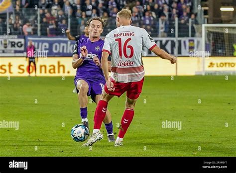 Aue Deutschland 01 Oktober 2023 3 Liga 2023 2024 Erzgebirge