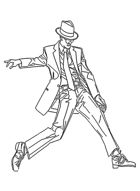 Desenhos De Michael Jackson Para Colorir Pintar E Imprimir