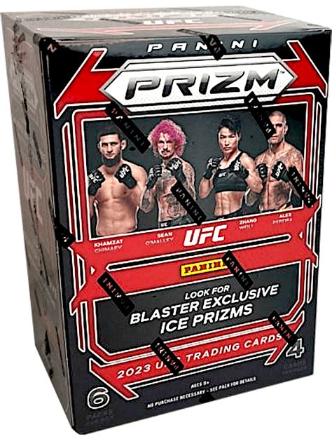 2023 Panini UFC Prizm Trading Cards Blaster Box Walmart