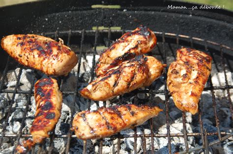 Marinade pour poulet au barbecue Maman ça déborde