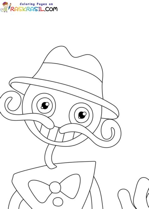 Coloring Pages Daddy Long Legs Poppy Playtime Coloring Pages The Best