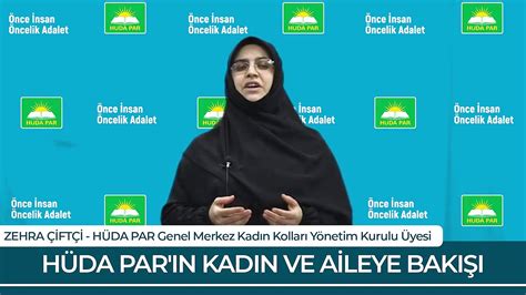 HÜDA PAR Kadın Kolları yöneticisi Çiftçi Evlilik dışı ilişkilerin