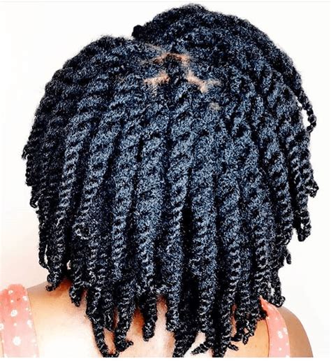 Beautiful Two Strand Twists Protective Styles On Natural Hair For