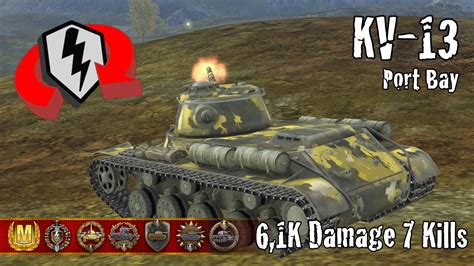 KV 13 6 1K Damage 7 Kills WoT Blitz Replays YouTube