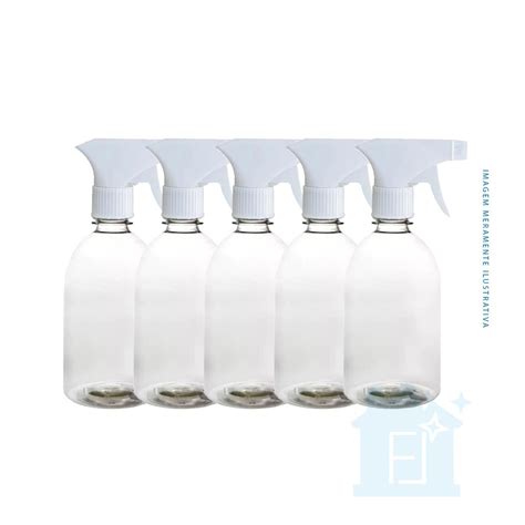 Kit Frascos Ml V Lvula Gatilho Borrifador Pulverizador Spray