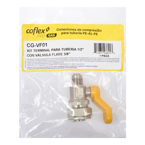 VÁLVULA FLARE 1 2 X 1 2 PULGADA PLATA COFLEX The Home Depot México