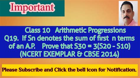 classes for mathematics class 10 arithmetic progressions youtube
