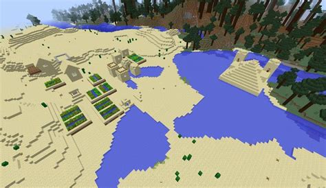 Explore The Amazing NPC Village Spawn In Minecraft Seed 1 8 2