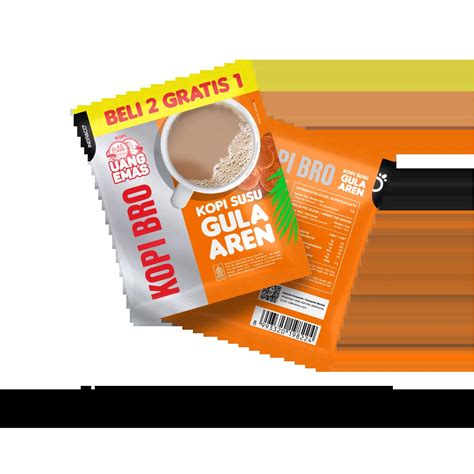 Uang Emas Kopi Bro Kopi Susu Gula Aren IndracoStore