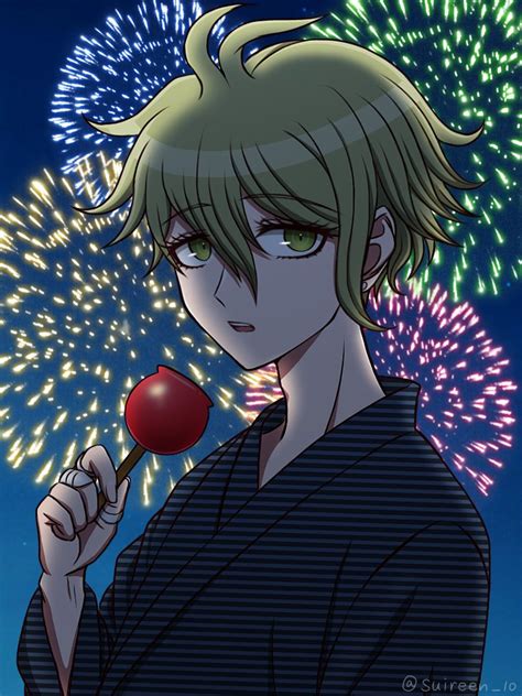 Amami Rantaro Danganronpa And 1 More Drawn By Suiren Yurei Danbooru