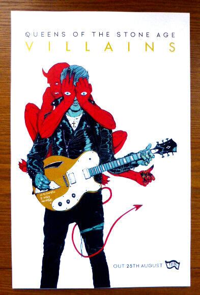 Queens Of The Stone Age Poster Wallpaper