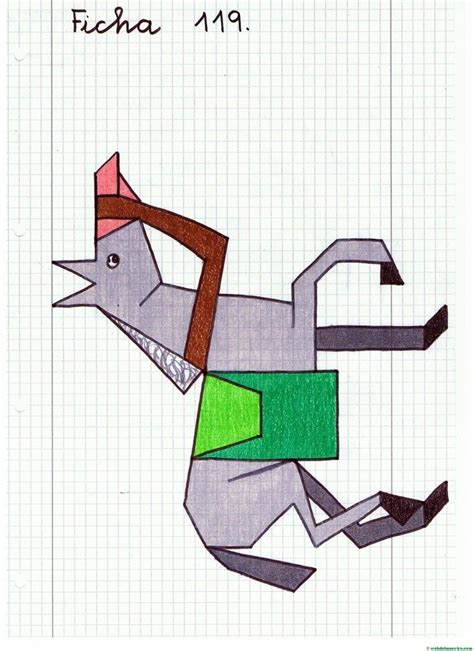 Dibujos Cuadriculados II Web Del Maestro Dibujos En Cuadricula