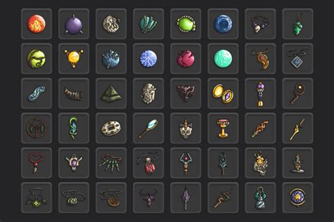 Magic Artifact RPG Icons CraftPix Net